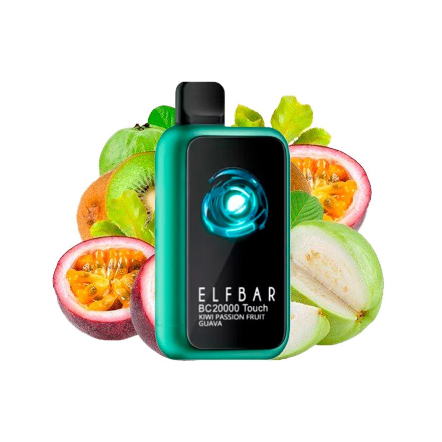 ElfBar BC20000 Touch 20K Puffs Kiwi Passion Fruit Guava - VapsAndinos.com